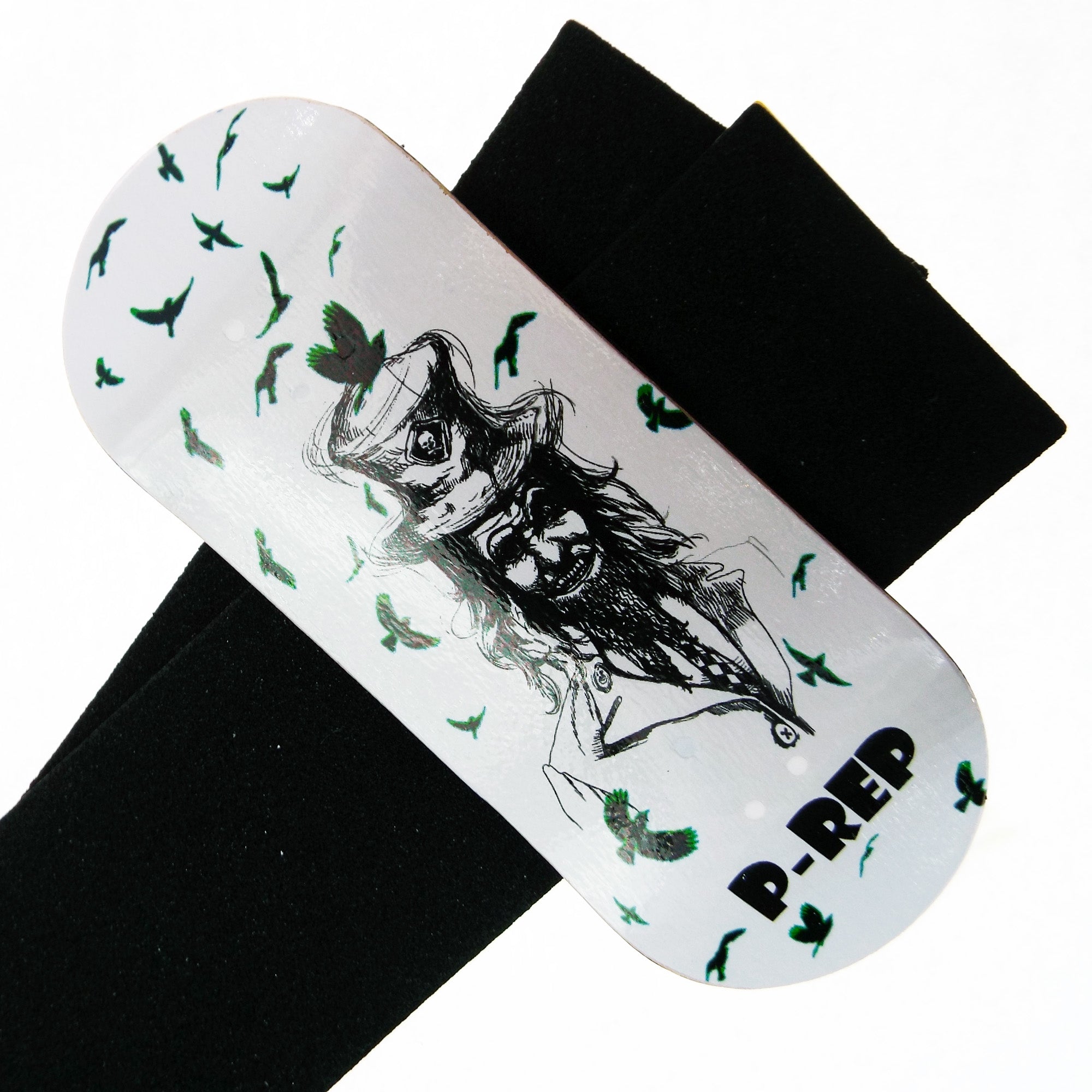 P-REP 36mm x 97mm Graphic Deck - Unlucky – Broken Knuckle Fingerboards