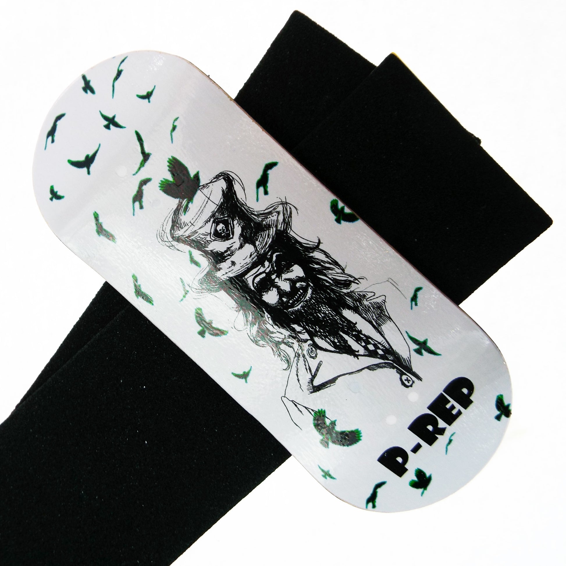 P-REP 36mm x 97mm Graphic Deck - Unlucky – Broken Knuckle Fingerboards