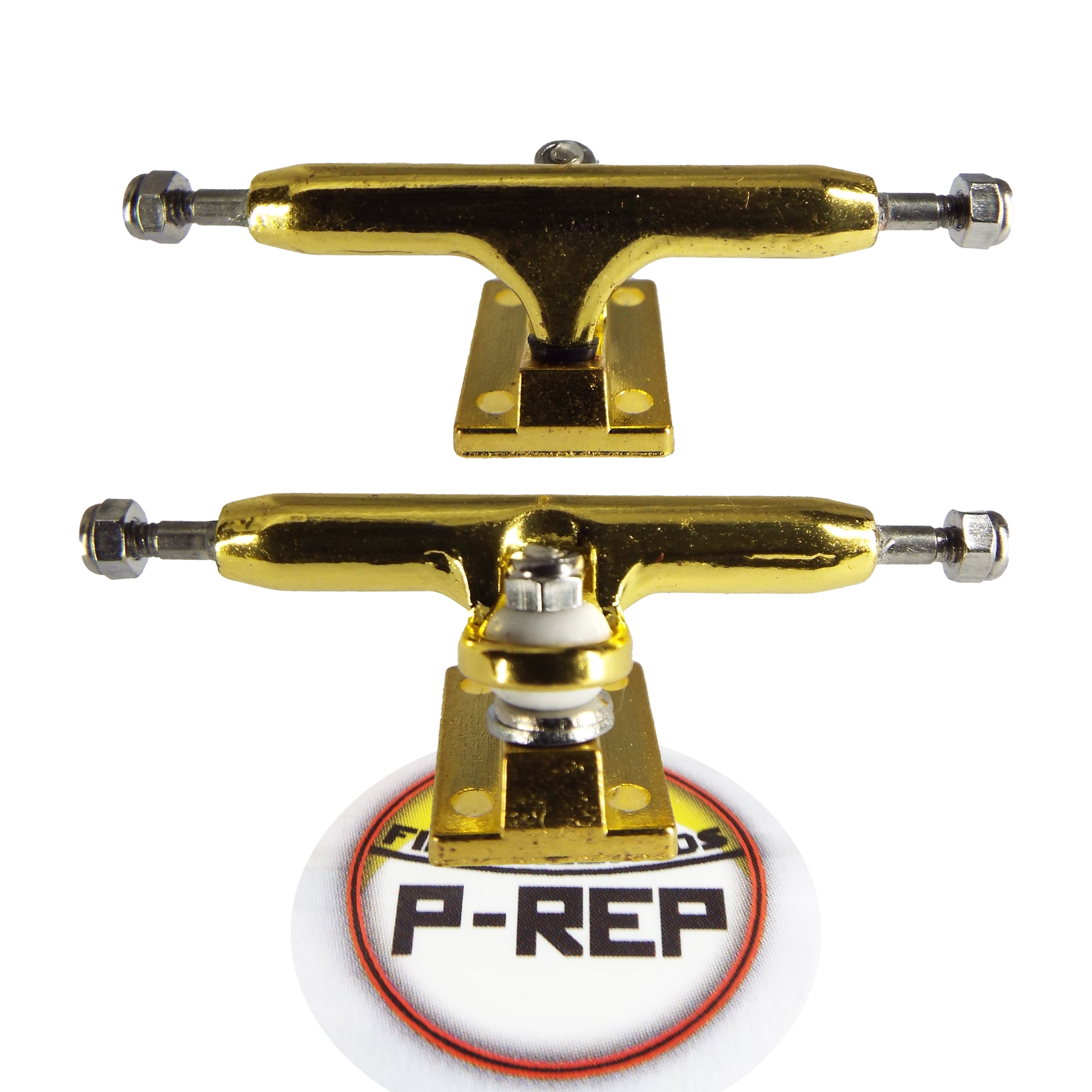 P-REP 32mm V2 Trucks - Gold – Broken Knuckle Fingerboards