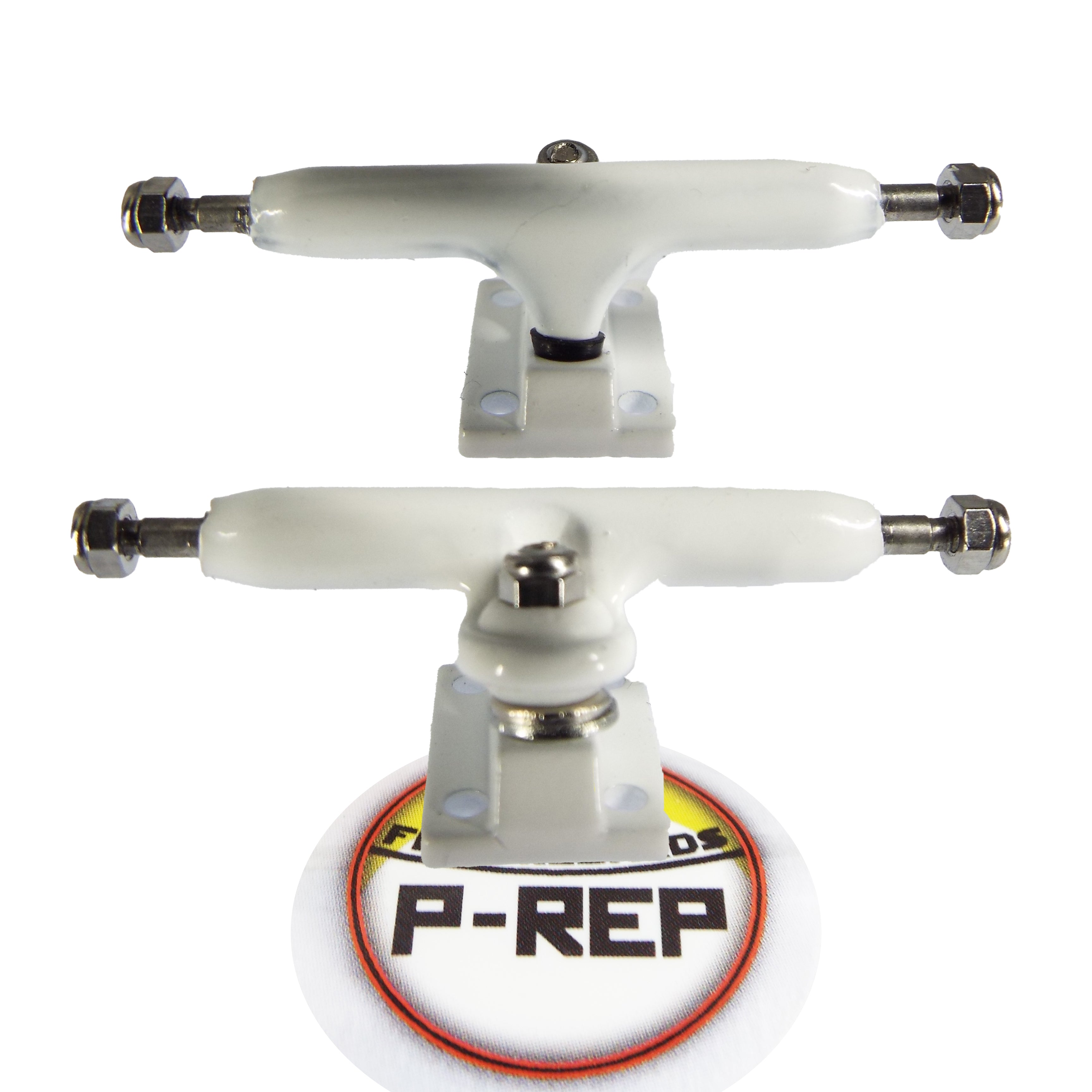 P-REP 32mm V2 Trucks - White – Broken Knuckle Fingerboards